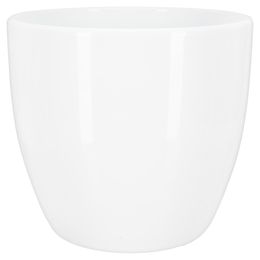 &Uuml;bertopf 'Madrid' wei&szlig; &Oslash; 28 cm