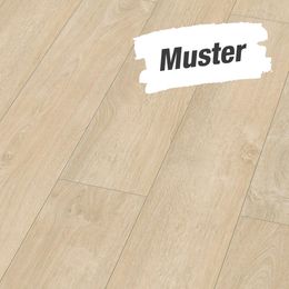 PARADOR Muster zum Laminat 'Dynamic Narrow' Eiche Chiaro hellbraun 8 mm