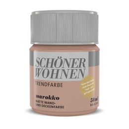 Sch&ouml;ner Wohnen Farbe Sch&ouml;ner Wohnen Farbe Trendfarbe 'Marokko' terrakottafarben matt 50 ml