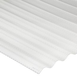 Acryl-Wellplatte 'Wabe 76/18' 200 x 104,5 x 0,3 cm