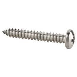Seilflechter Blechschrauben PH Edelstahl Linsenkopf 5,5 x 38 mm 6 St&uuml;ck