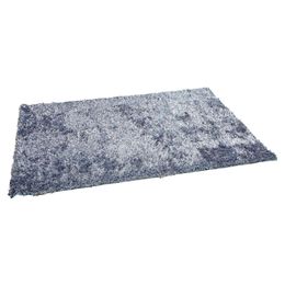 Teppich BB Shaggy 200 x 140 cm blau