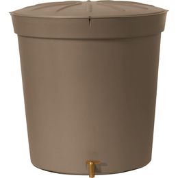 Garantia Regentonne 'Siena' taupe rund 300 l