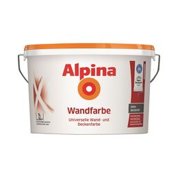 Alpina Wandfarbe weiß matt 5 l