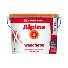 Alpina Wandfarbe wei&szlig; matt 13 l