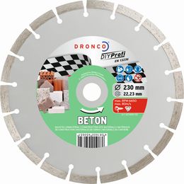Dronco Diamant-Trennscheibe Betonsteine &Oslash; 230 mm