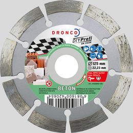 Dronco Diamant-Trennscheibe Betonsteine &Oslash; 125 mm