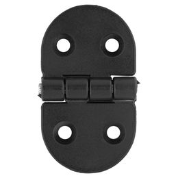 Seilflechter Scharnier Kunststoff schwarz 75 x 40 mm