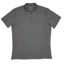 Bauhofer Poloshirt 'B-100' grau Gr&ouml;&szlig;e M