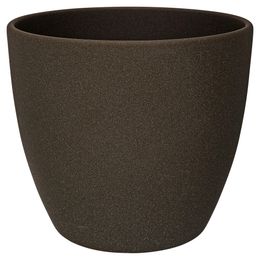 &Uuml;bertopf 'Madrid' dunkelgrau &Oslash; 19 cm