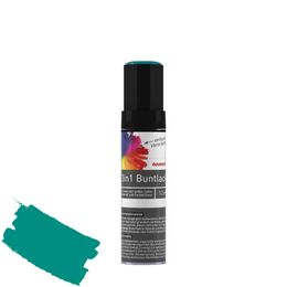 toom 2in1 Buntlackstift 'Südseetraum' petrolfarben matt 12 ml