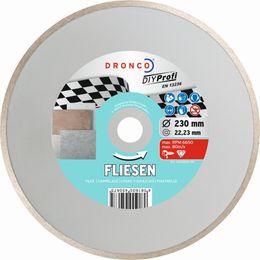 Dronco Diamant-Trennscheibe Fliesen &Oslash; 230 mm
