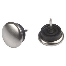 toom Metallgleiter 8 St&uuml;ck &Oslash; 22 mm