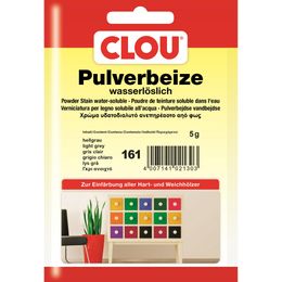 CLOU&reg; Clou Wasserbeize-Pulver hellgrau 5 g