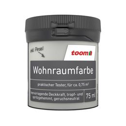 toom Wandfarbe lichtgrau matt 75 ml