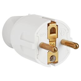 Legrand Schukostecker 16 A 230 V wei&szlig; drehbare Einf&uuml;hrung