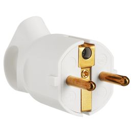 Legrand Schukostecker 16 A 230 V wei&szlig; Abzugsgriff
