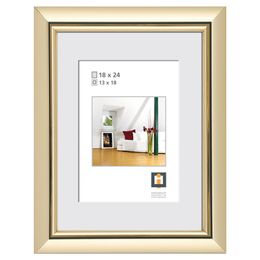 Kunststoffrahmen L5 18 x 24 cm golden