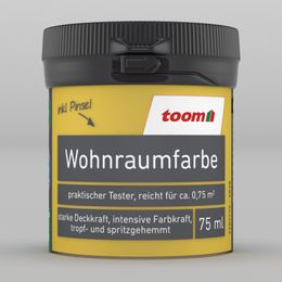 toom Wohnraumfarbe sonnengelb matt 75 ml