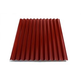 Bravolink BRAVO Wellblech rot 250 x 88,3 x 0,4 cm