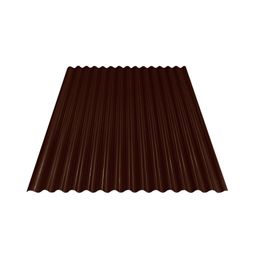 Bravolink BRAVO Wellblech mahagonifarben 200 x 88,3 x 0,4 cm