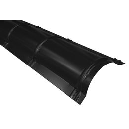 Dachfirst schwarz verzinkt 100 x 40 x 0,04 cm