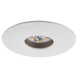 Briloner LED-Einbauleuchte 1,8 W &Oslash; 4,5 cm wei&szlig;
