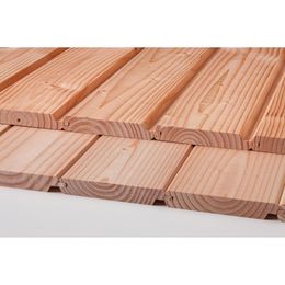 binderholz Profilholz Kombiprofil Douglasie gehobelt 19 x 121 x 3000 mm A/B-Sortierung