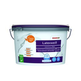 toom Latexwei&szlig; seidengl&auml;nzend 2,5 l