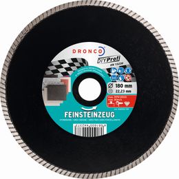 Dronco Diamant-Trennscheibe Feinsteinzeug &Oslash; 180 x 22,23 mm