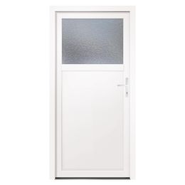 Roro Nebeneingangst&uuml;r Kunststoff wei&szlig; 980 x 1980 mm rechts