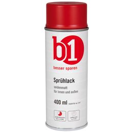 B1 Spr&uuml;hlack rot seidenmatt 400 ml