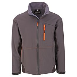 Softshell-Jacke grau Gr. XXL