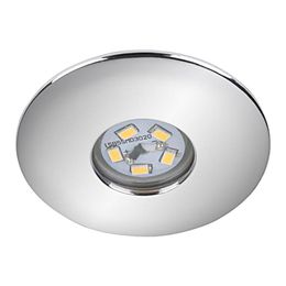 Briloner LED-Einbauleuchte 1,8 W &Oslash; 4,5 cm chromfarben