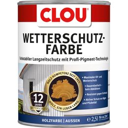 CLOU® Clou Wetterschutzfarbe anthrazit 2,5 l