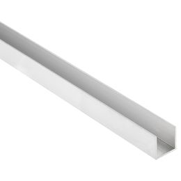 alfer Combitech Quadrat-U-Profil 2,35 x 100 cm