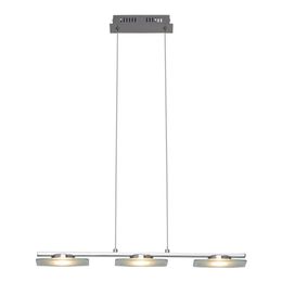 Brilliant LED-Pendelleuchte 'Arlena' Chrom, 3-flammig