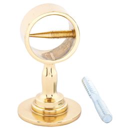 Seilflechter Zwischentr&auml;ger inkl. Schraube golden &Oslash; 30 mm