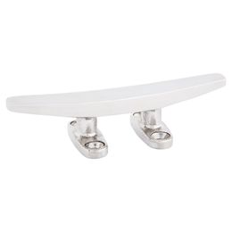 Seilflechter Belegklampe Edelstahl flach 4 Bohrungen 100 mm