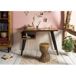 Schreibtisch Altholz 116x59x79 mehrfarbig lackiert SIXTIES #104