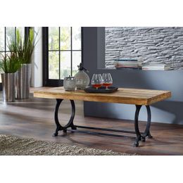 Couchtisch Altholz 120x60x45 lackiert INDUSTRIAL #35