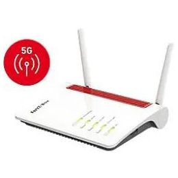 AVM FRITZ!Box 6850 5G WLAN-Router Gigabit Ethernet Dual-Band (2,4 GHz / 5 GHz) Schwarz, Rot, Wei&szlig;