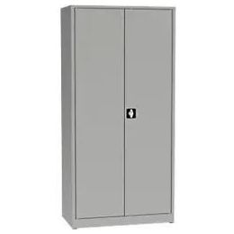 Universal Schrank Metall 4 Fachböden 950 x 500 x 1.950 mm Grau