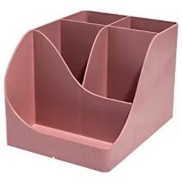 Exacompta Skandi Pen-Wave Schreibtisch-Organizer 5 Fächer PS (Polystyrol) Rosa