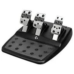 Logitech Lenkrad und Pedal PC, PlayStation 5, PlayStation 4, Xbox Series X/S, Xbox One Leder