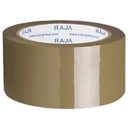 RAJA Verpackungsklebeband geräuscharm Braun 48 mm (B) x 66 m (L) PP (Polypropylen) 36 Stück