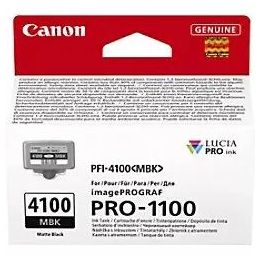 Canon PFI-4100 MBK Original Tintenpatrone Schwarz