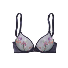 Lascana BH Damen Gr&ouml;&szlig;e 75 blau / mischfarben