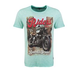 Key Largo T-Shirt 'Tour' Herren Gr&ouml;&szlig;e XXL mint / mischfarben