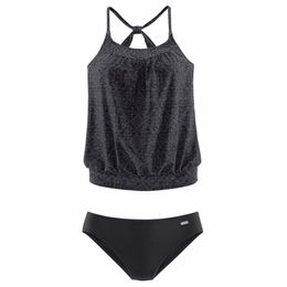 Venice Beach Tankini Damen Gr&ouml;&szlig;e S/M dunkelgrau / schwarz
